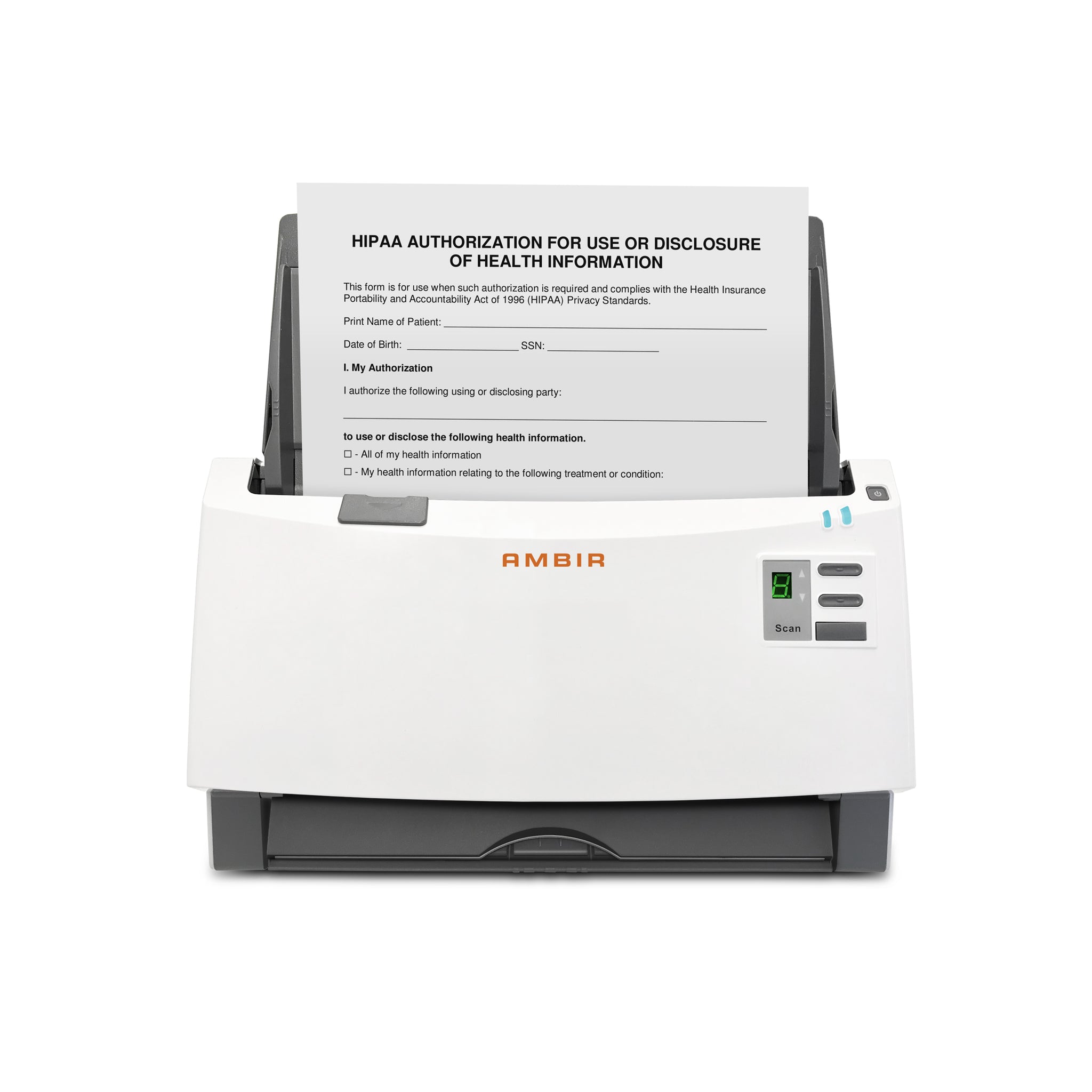 ImageScan Pro 340 High Speed Document Scanner with UltraSonic Misfeed ...
